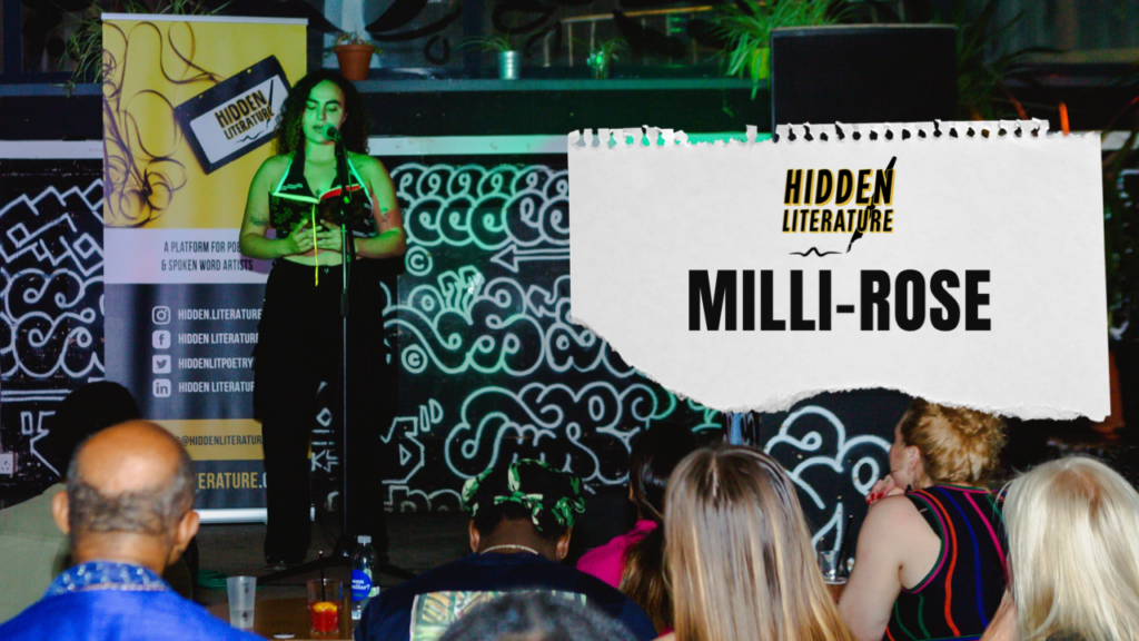 Milli-Rose performs at Hidden Literature MY WORD! - Hidden Literature