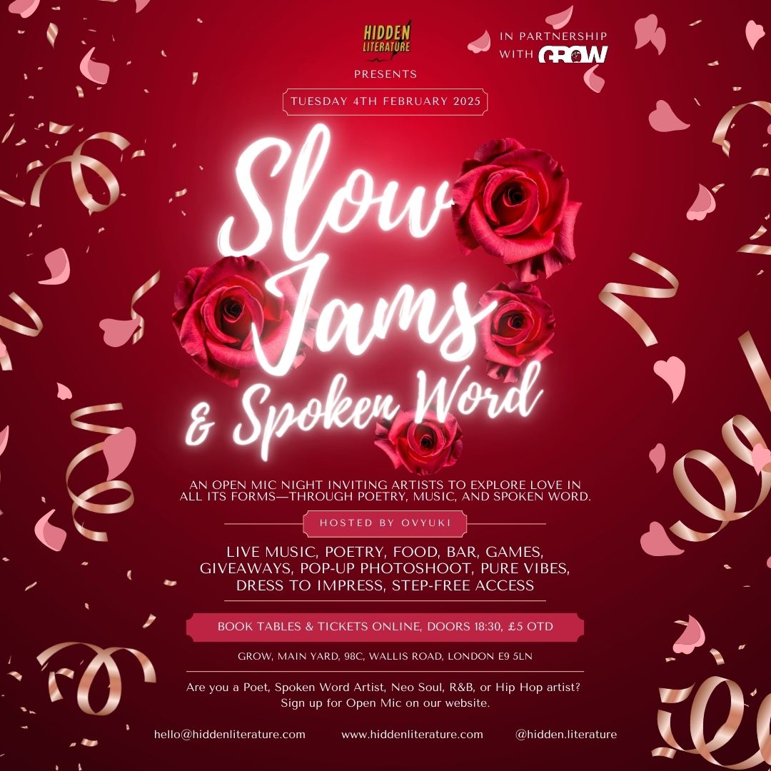 Slow Jams & Spoken Word: London’s Dreamiest Valentine’s Open Mic ...
